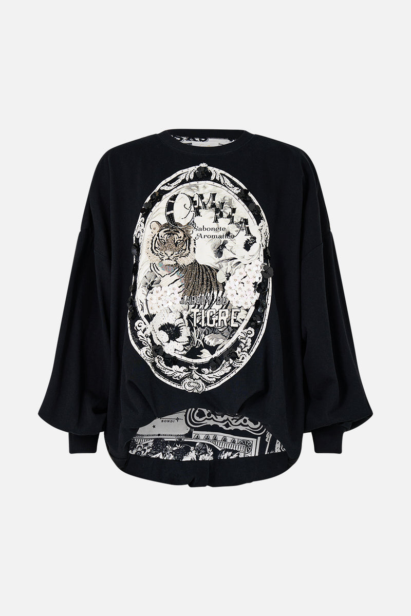 The Perfumed In Porto Tuck Detail Sweater | CAMILLA AU – CAMILLA