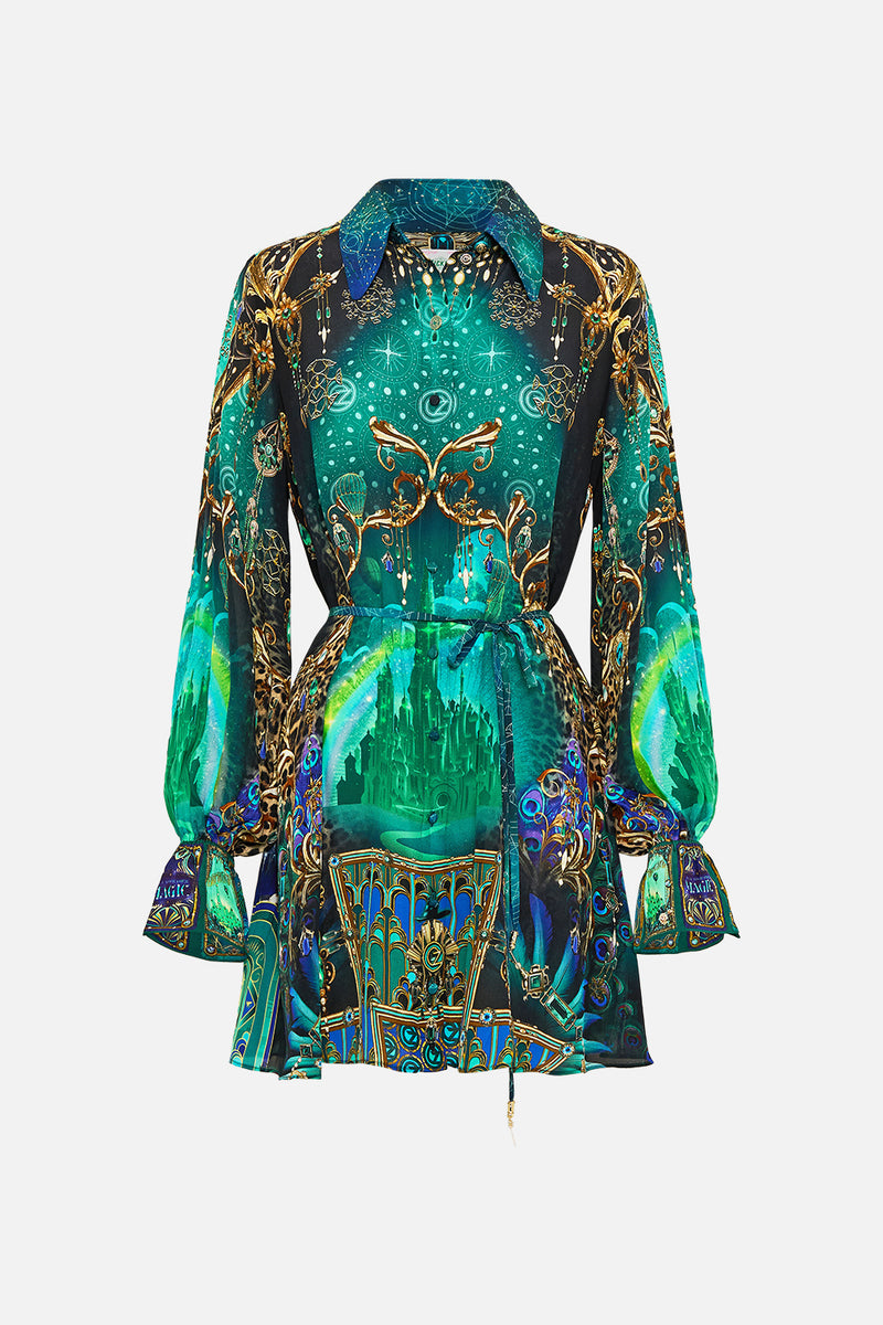 The Defy Gravity Shift Shirt Dress | CAMILLA AU – CAMILLA