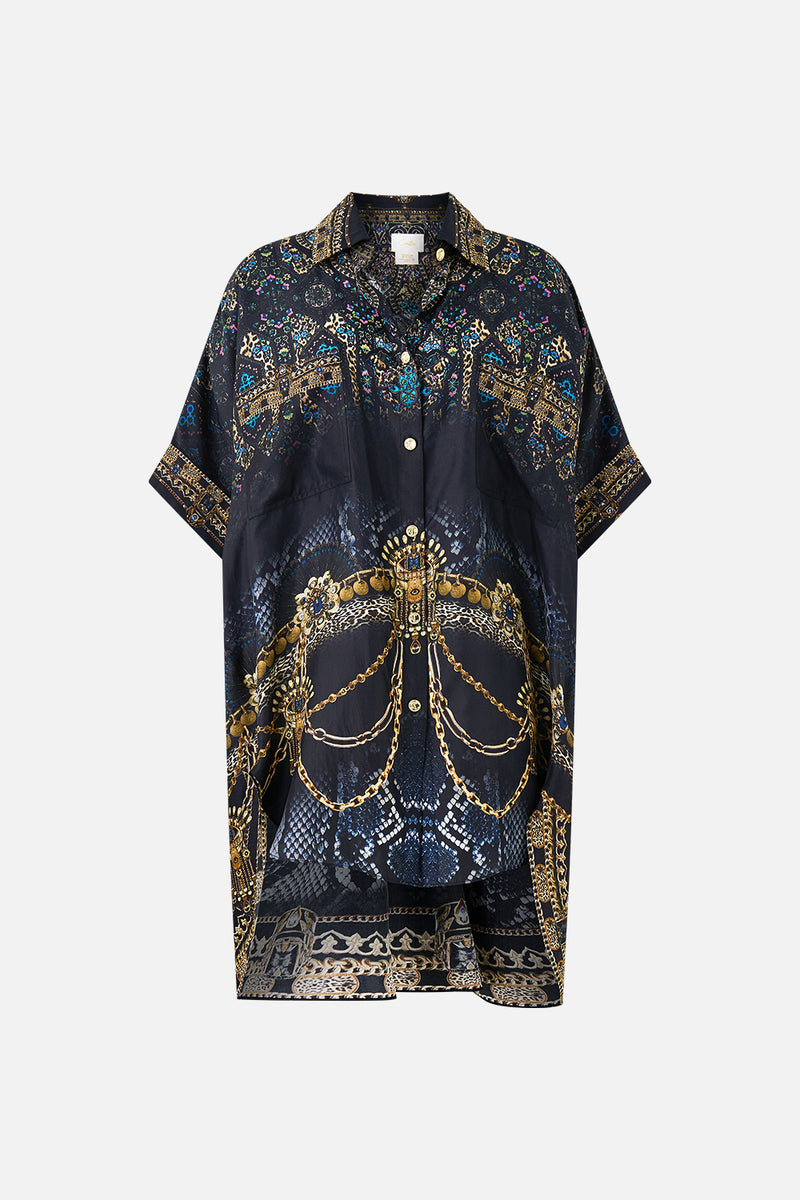 Song Of The Solstice Oversized Pocket Tunic | CAMILLA AU – CAMILLA