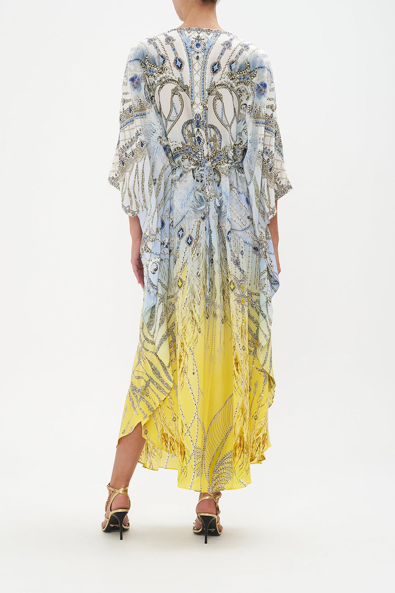 Gathered Waist Kaftan, Moon And Back | CAMILLA AU – CAMILLA