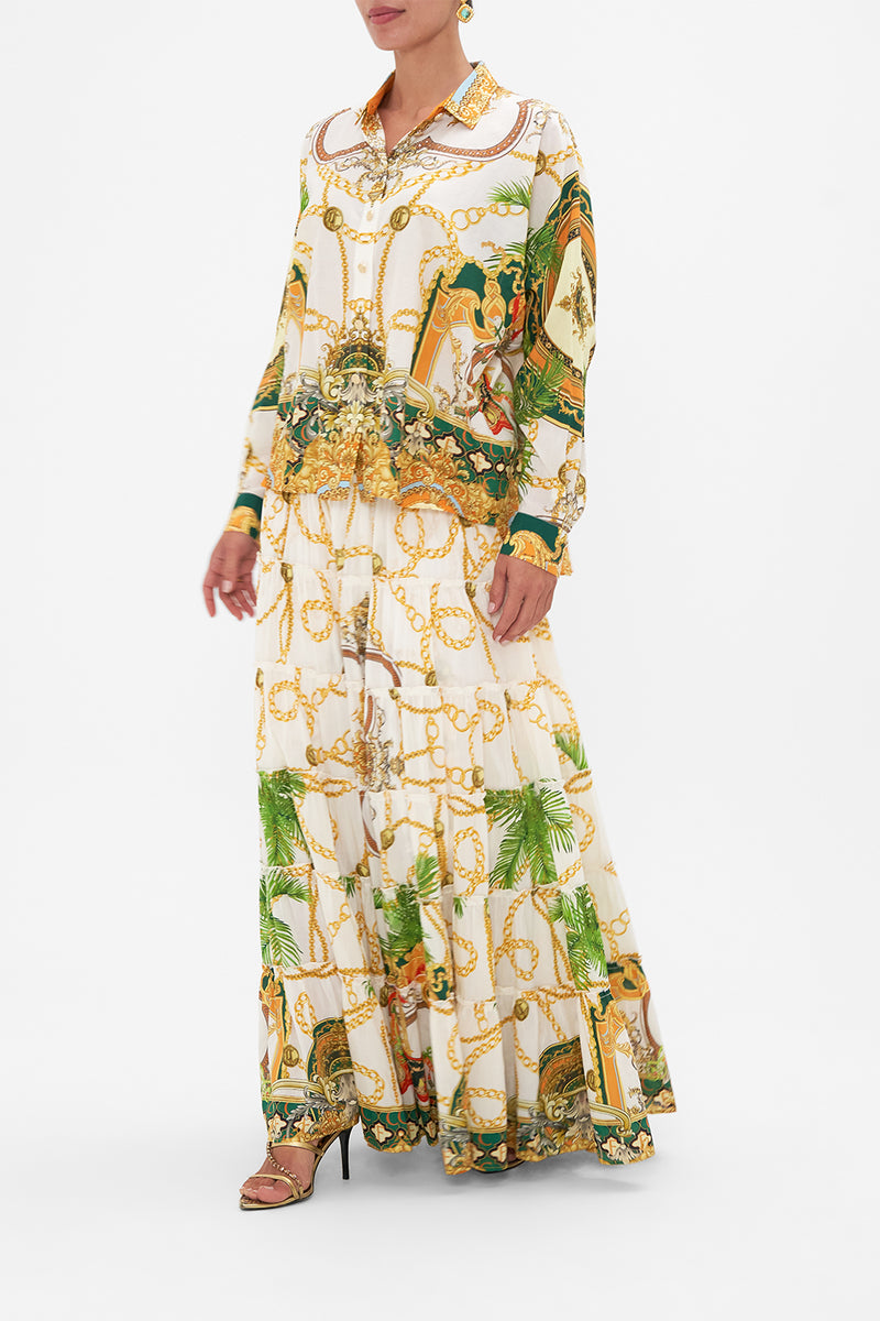 Curved Hem Shirt, My Sweet Devotion | CAMILLA AU – CAMILLA