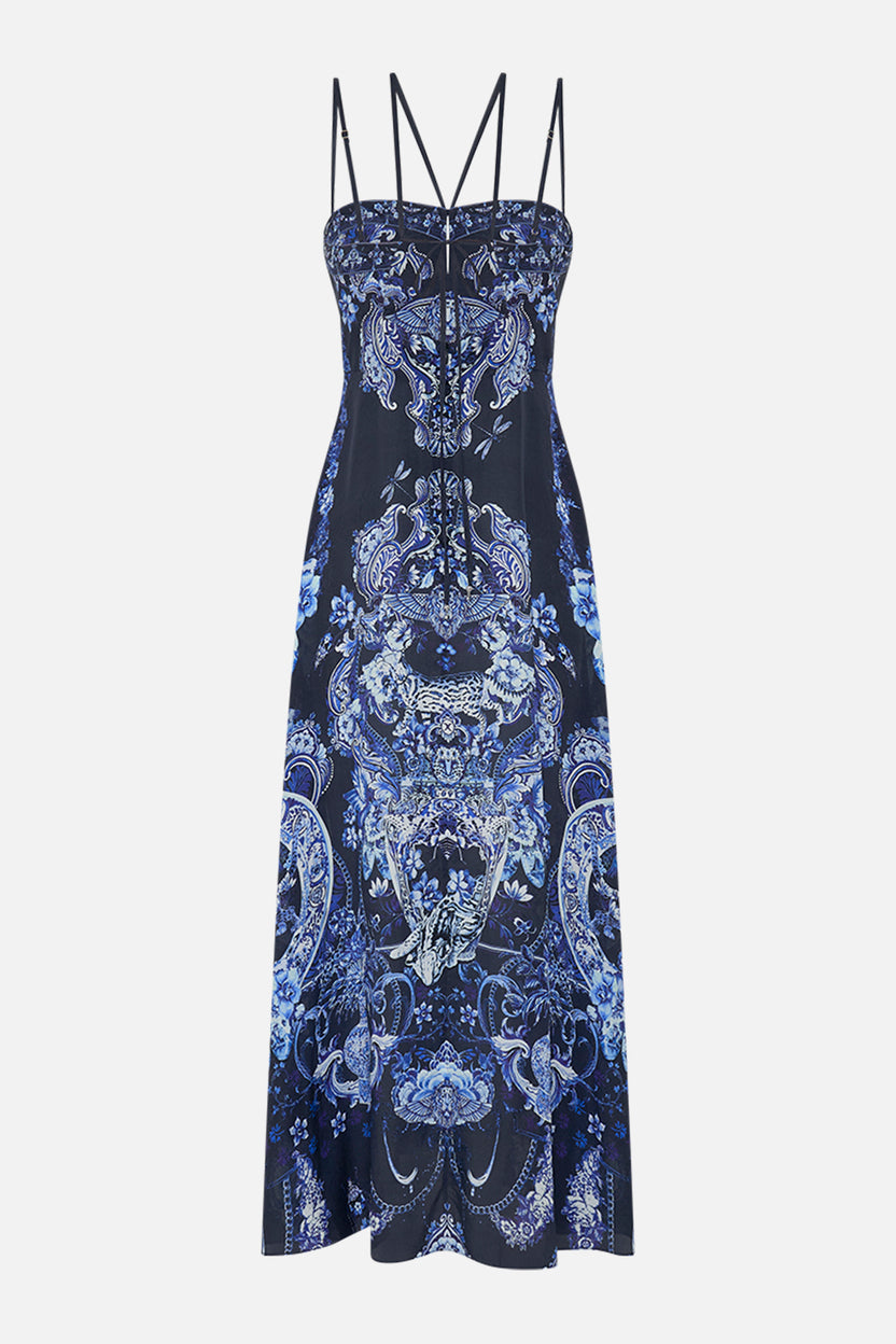 Strap Detail Dress Delft Dynasty | CAMILLA AU – CAMILLA