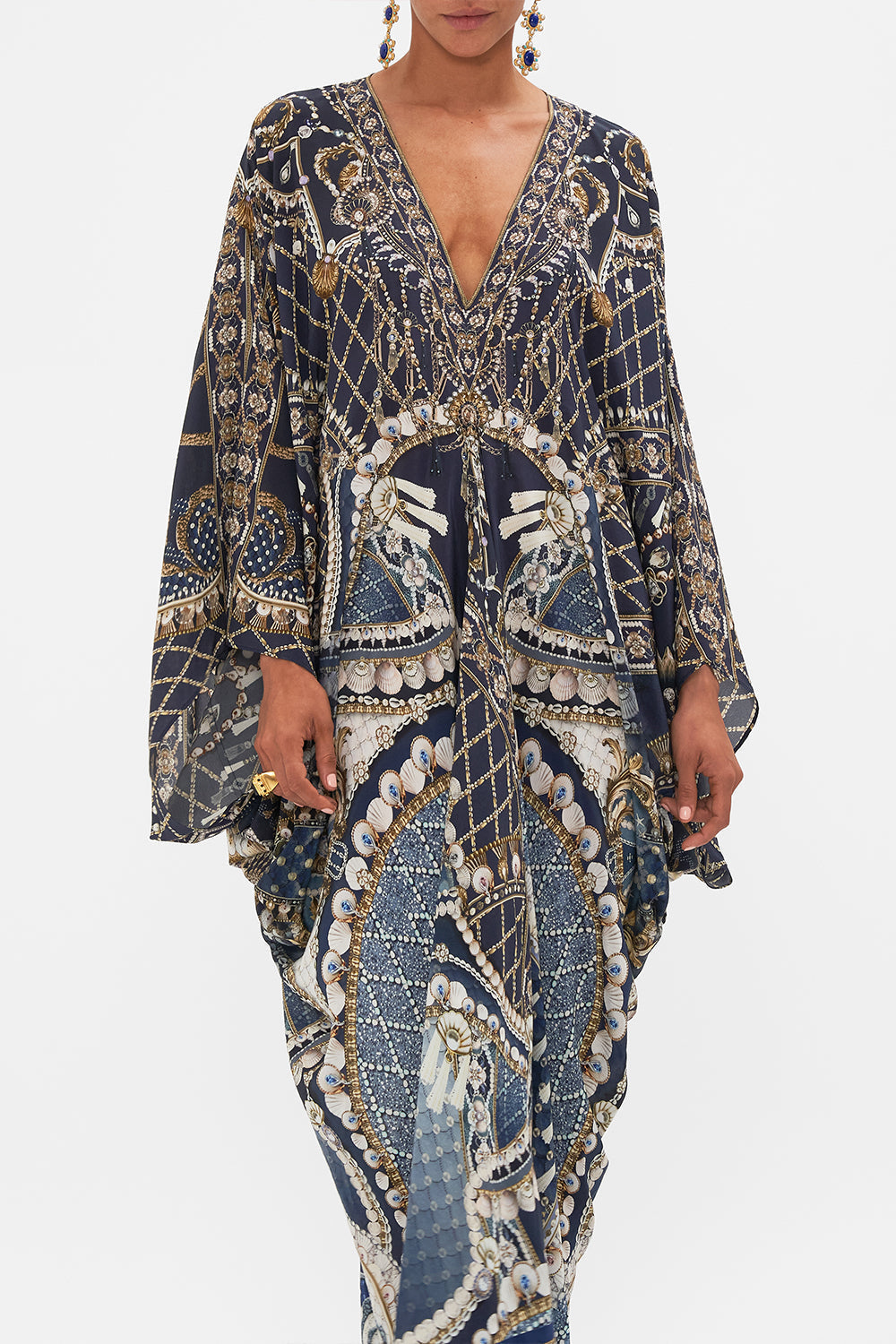 The Dance With The Duke T Shape Long Kaftan| CAMILLA AU – CAMILLA