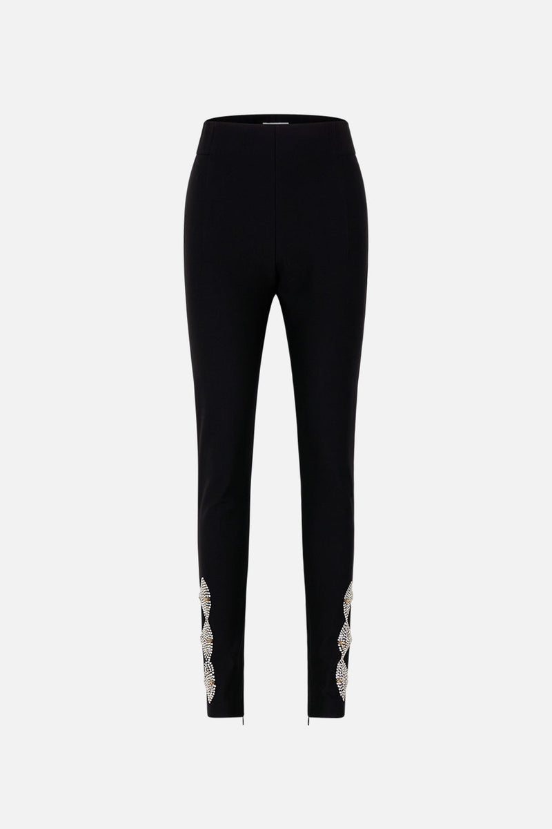 HIGH WAISTED PONTE PANT MAGIC IN THE MANUSCRIPTS – CAMILLA