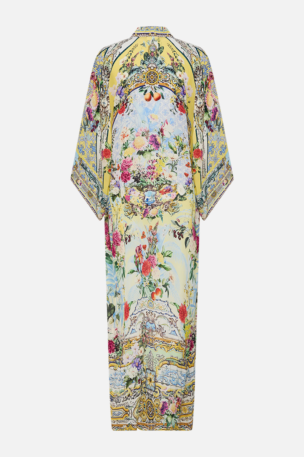 The Flor Fantástica Kimono Layer With Collar | CAMILLA AU – CAMILLA