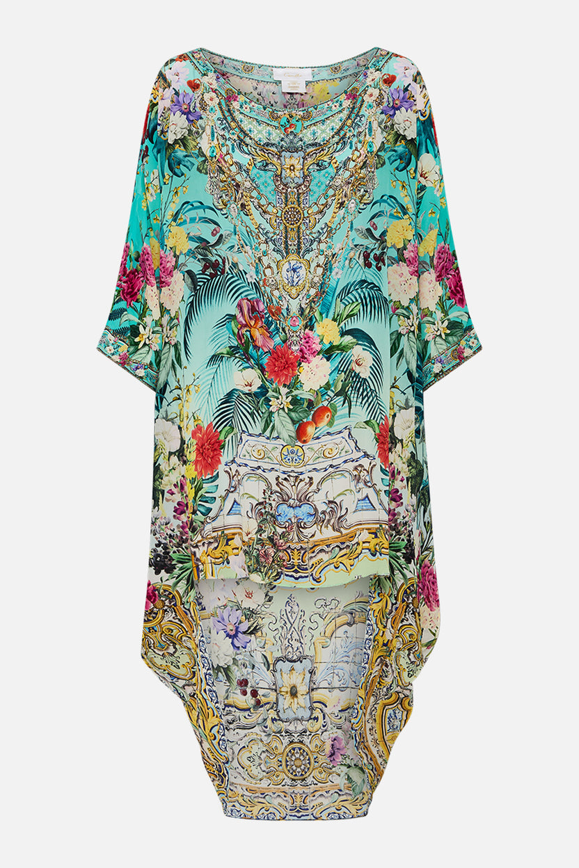 The Gardens Of Queluz Scoop Back Hem Dress | CAMILLA AU – CAMILLA