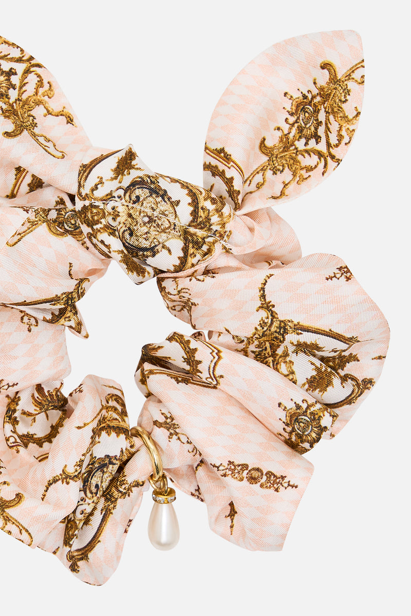 The Queens Quarters Scrunchie With Trinket | CAMILLA AU – CAMILLA