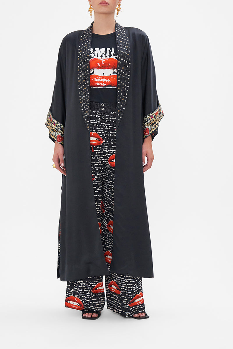 Long Robe With Narrow Collar, Radical Rebirth | CAMILLA AU – CAMILLA