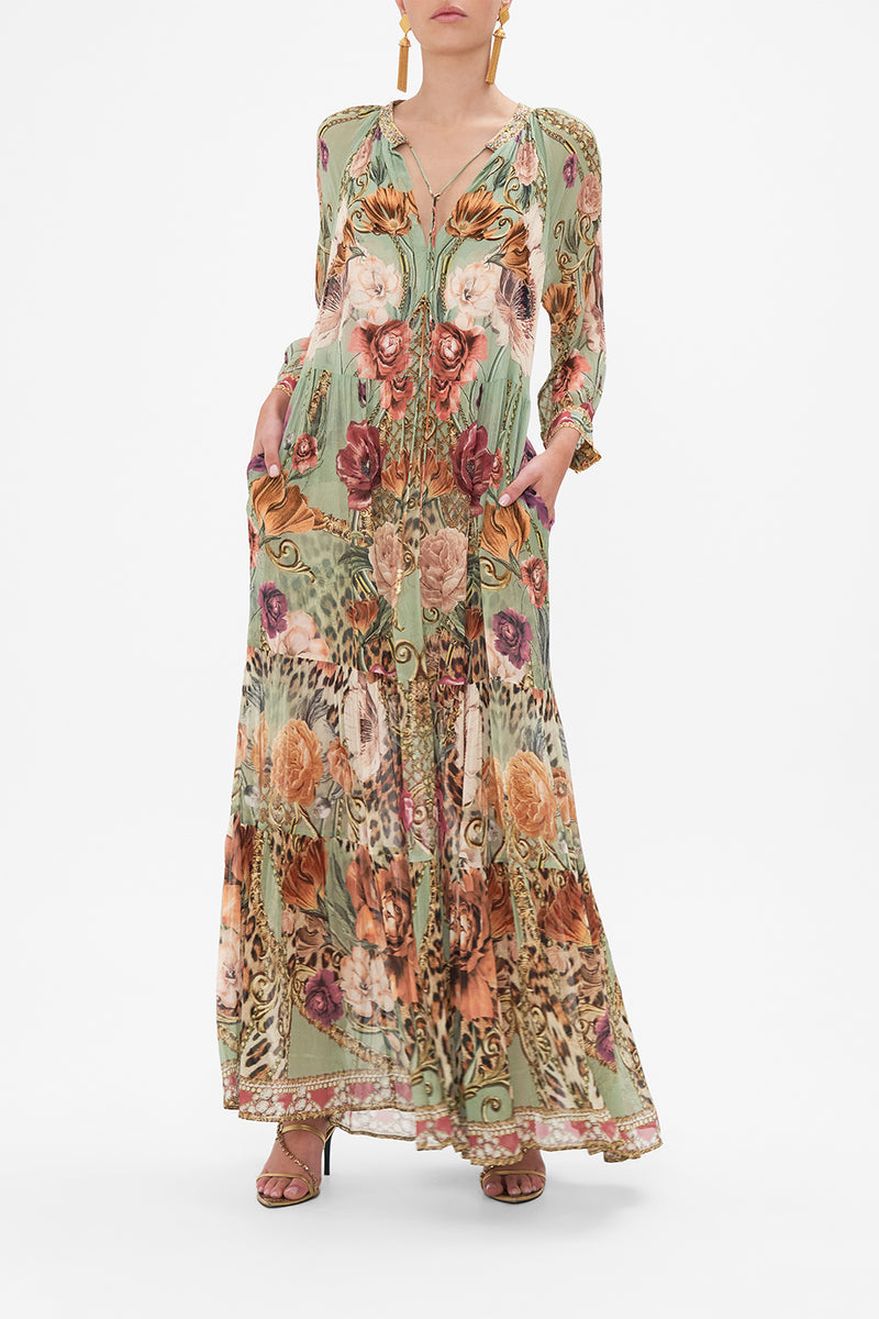 Long Gathered Panel Dress, Grow And Glow | CAMILLA AU – CAMILLA