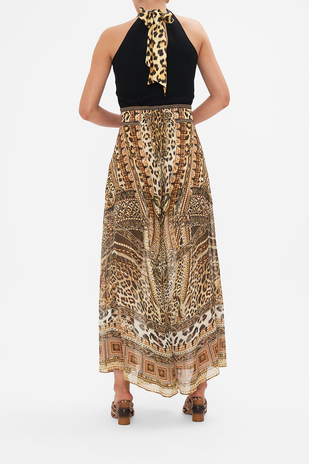 Sheer Wide Leg Pant, Standing Ovation | CAMILLA AU – CAMILLA