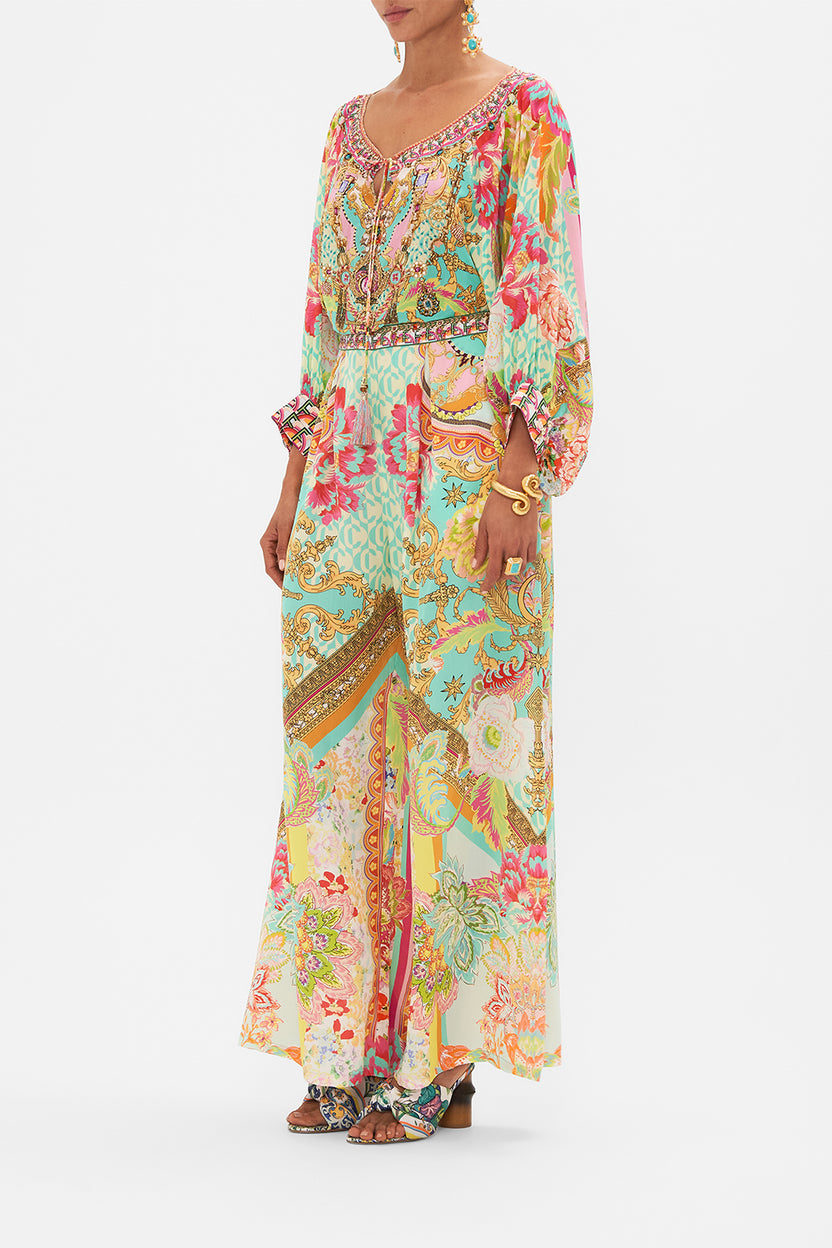 Tuck Front Pant, An Italian Welcome | CAMILLA AU – CAMILLA