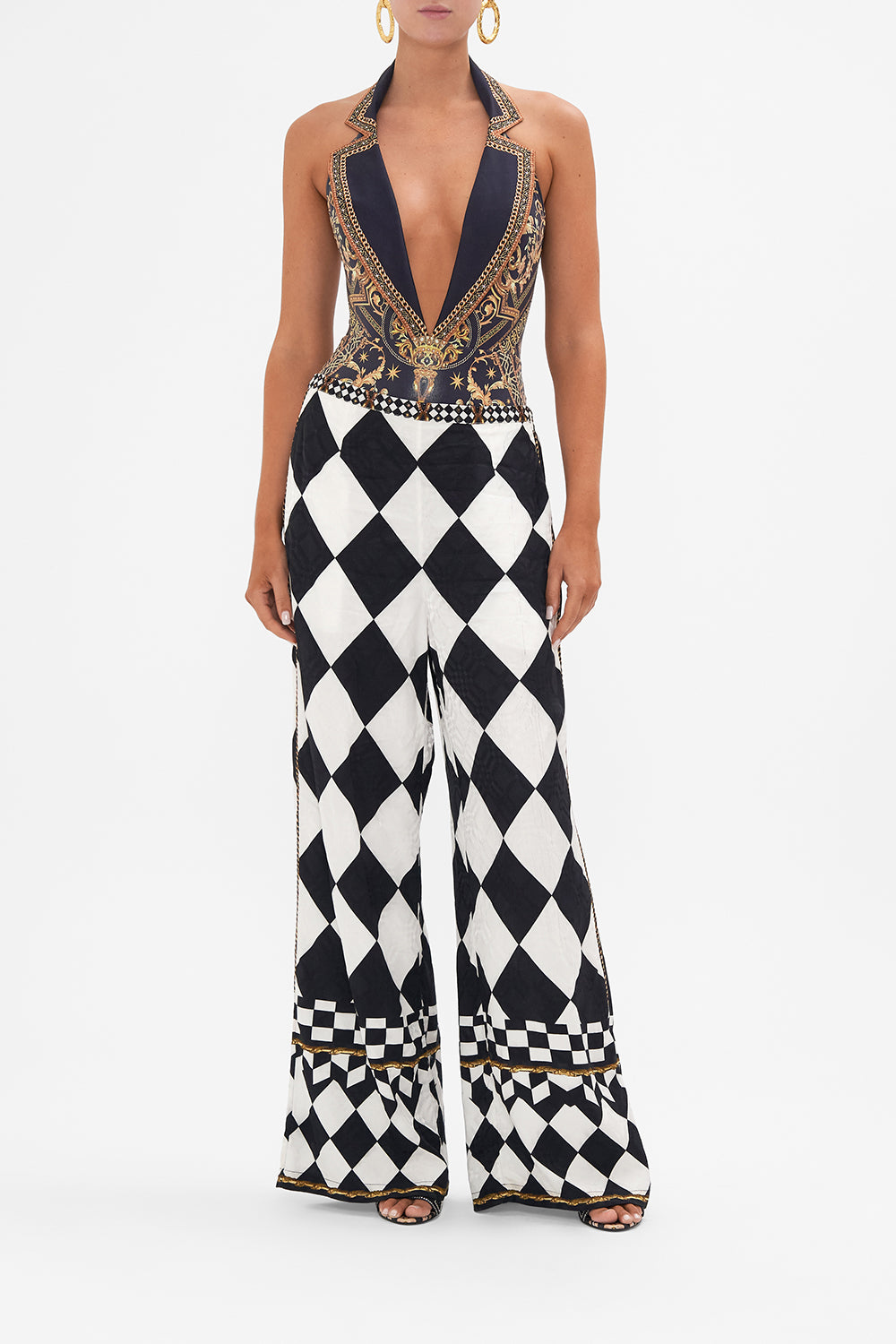 Minimal Wide Leg Pant, Duomo Dynasty | CAMILLA AU – CAMILLA