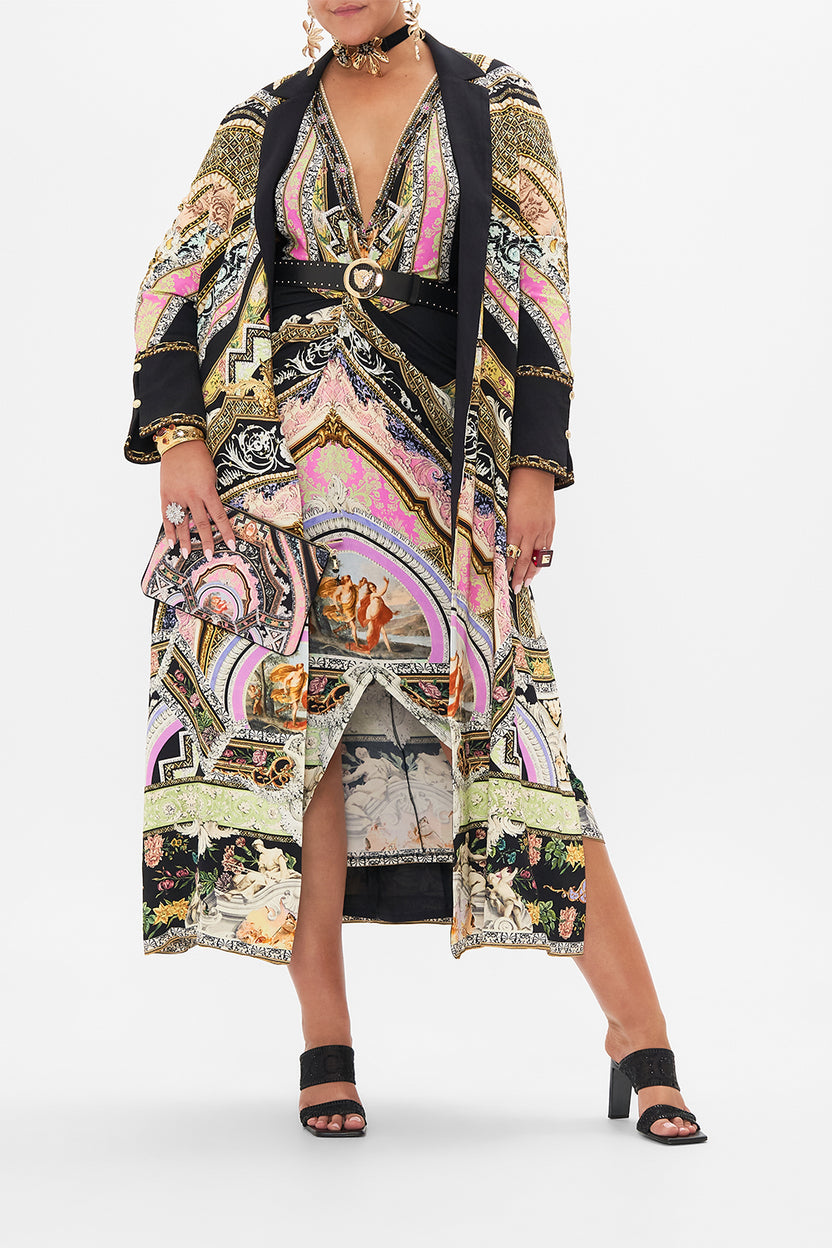 Long Split Front Twist Dress | CAMILLA AU – CAMILLA