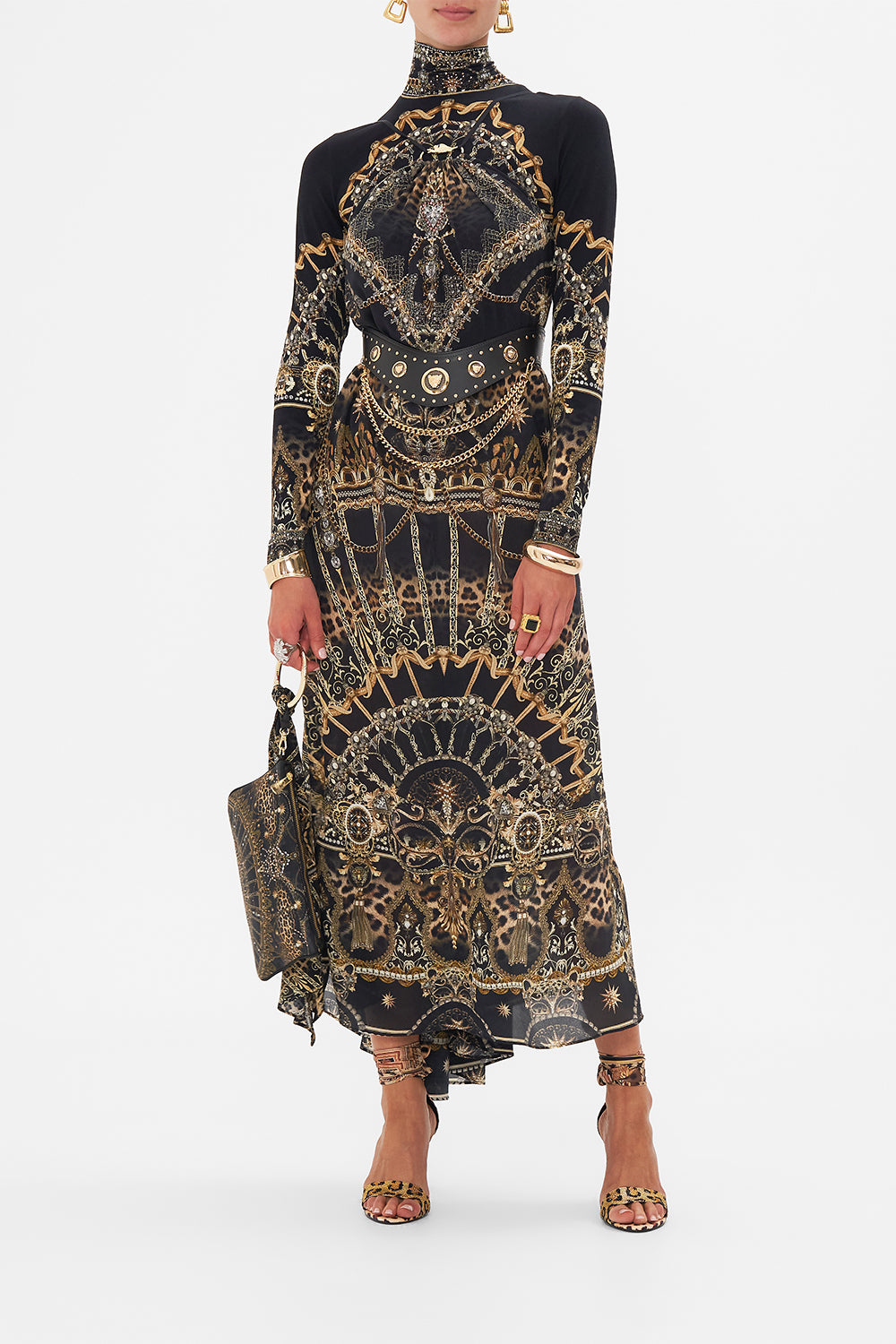 Gather Neck Halter Maxi Dress | CAMILLA AU – CAMILLA