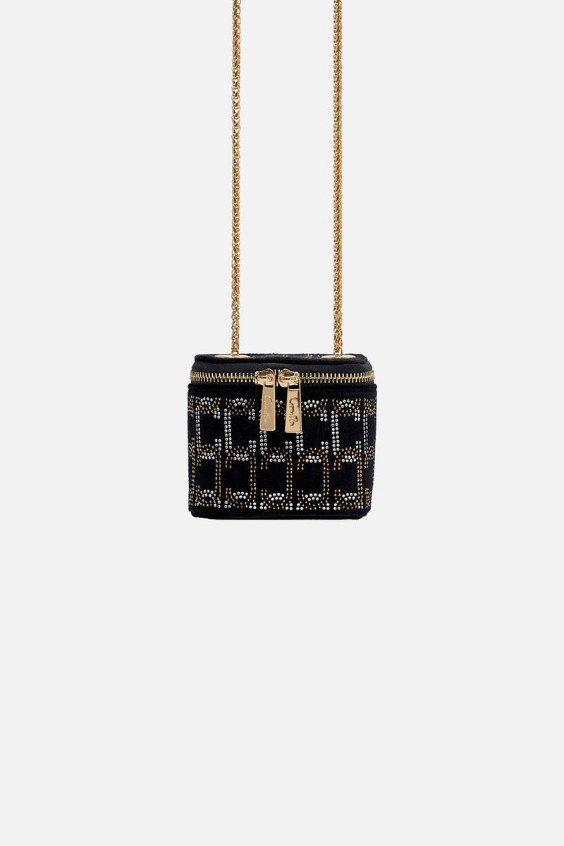 Mini Box Bag Solid Black | CAMILLA AU – CAMILLA