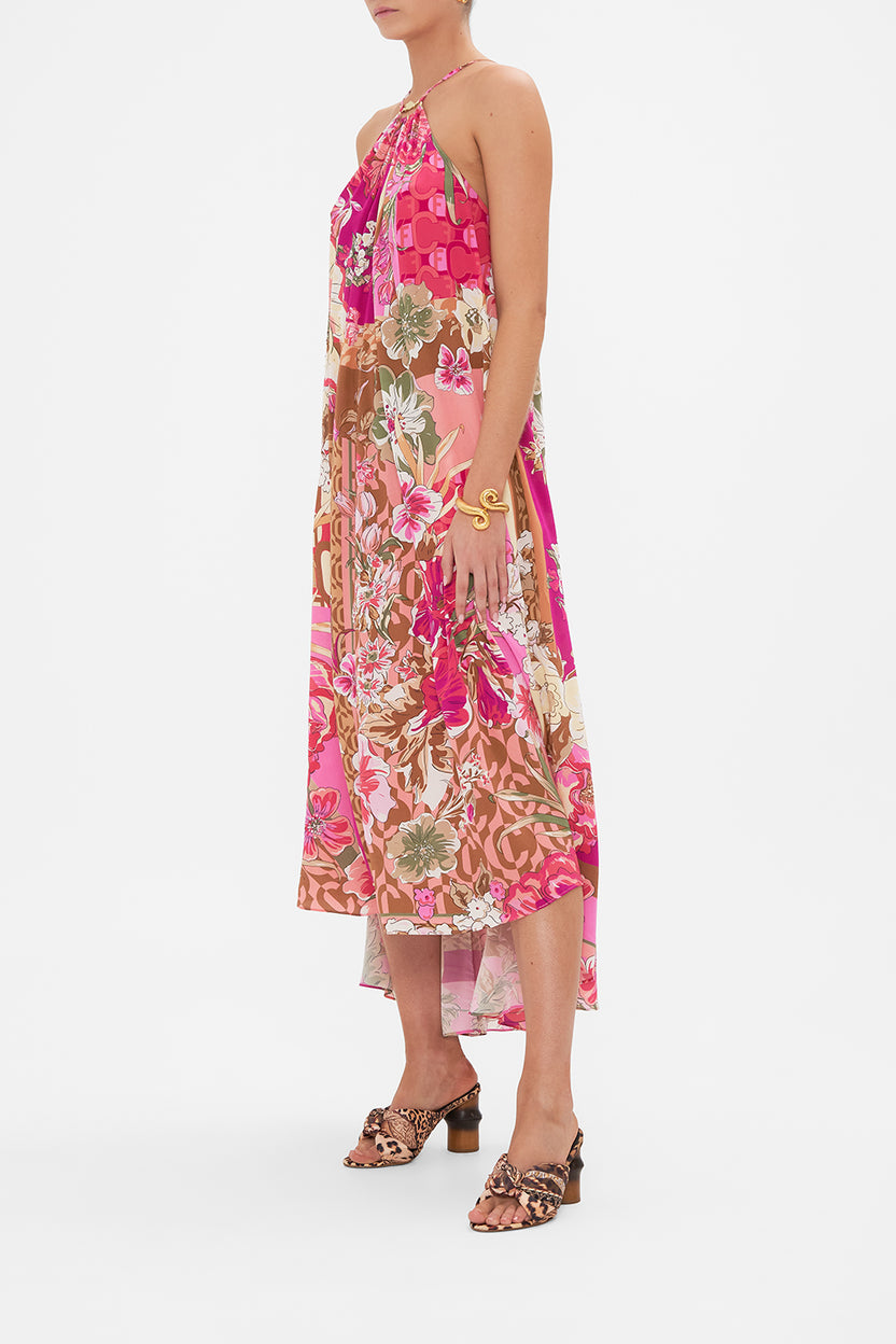 Gather Neck Halter Maxi Dress| CAMILLA AU – CAMILLA