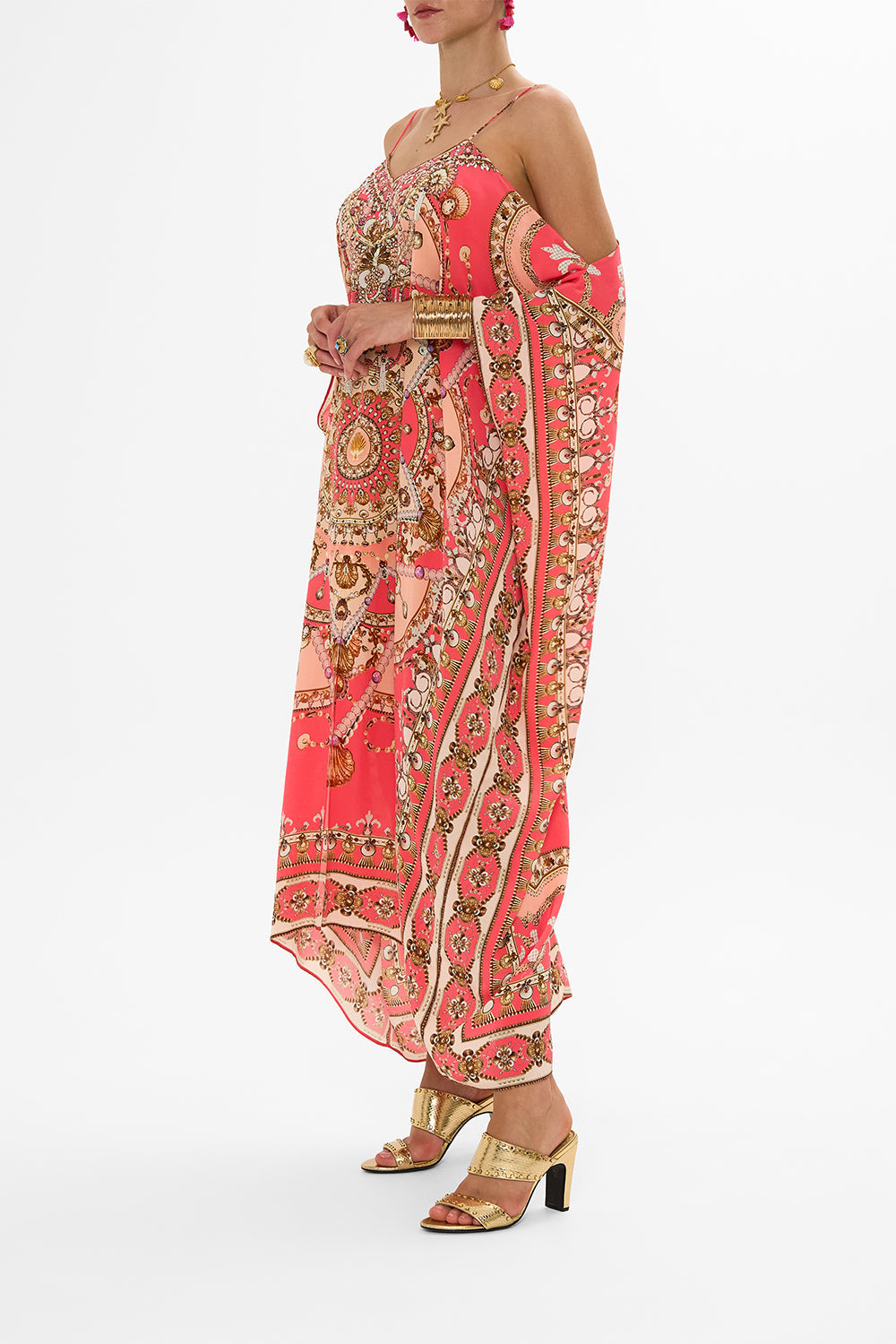 The Shell Games Shoestring Strap Kaftan| CAMILLA AU – CAMILLA