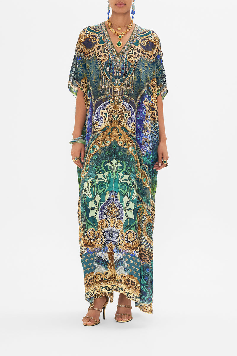 Slim Fit Kaftan With Split Fan Dance | CAMILLA AU – CAMILLA