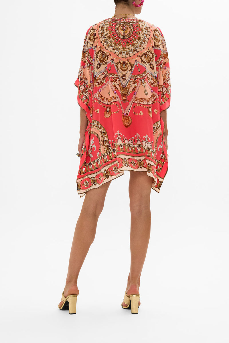 The Shell Games Short Lace Up Kaftan| CAMILLA AU – CAMILLA