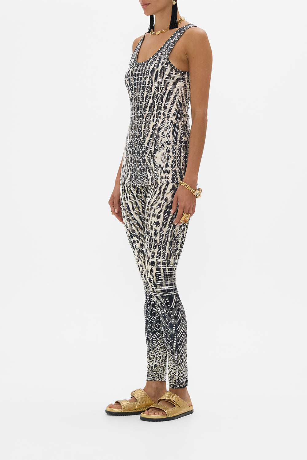 The Cat Worship Hotfix Leggings | CAMILL AU – CAMILLA