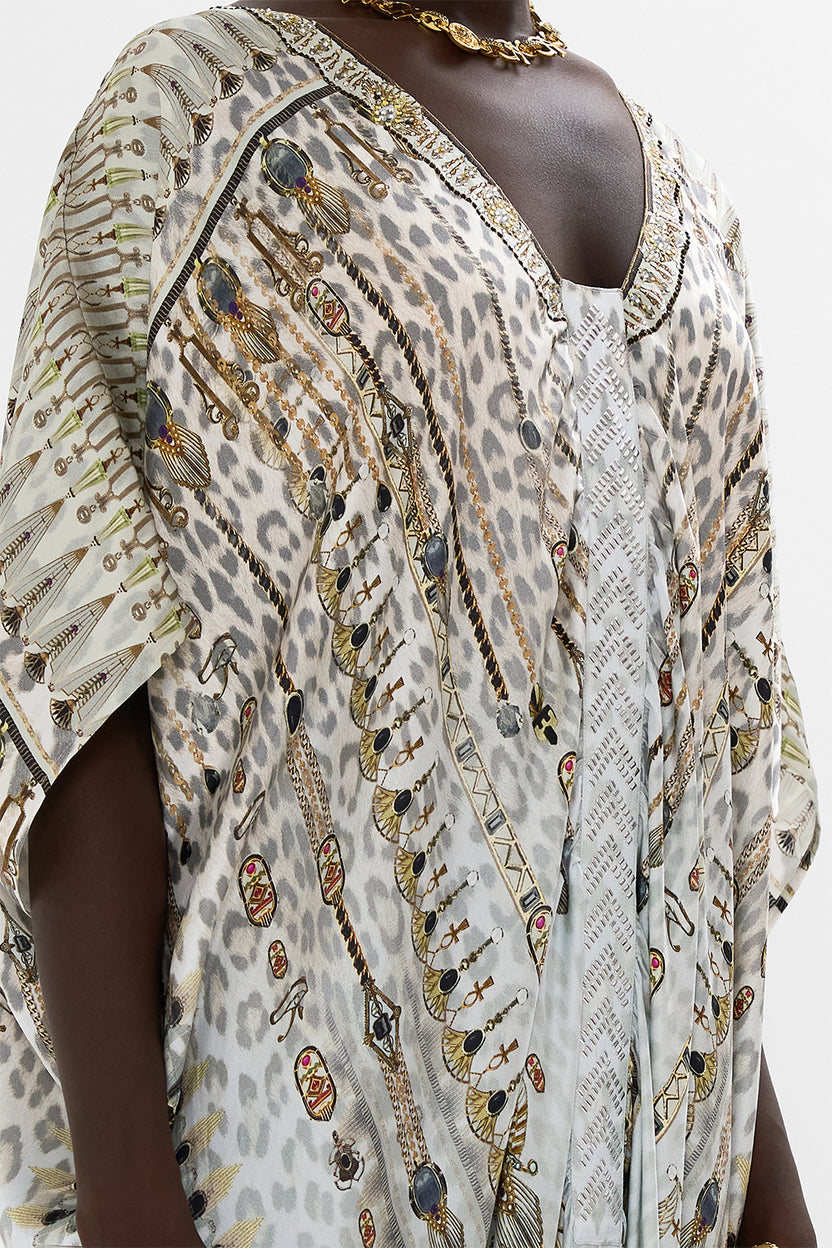 The Sahara Starlet Kaftan With Front Tab Detail | CAMILLA AU – CAMILLA