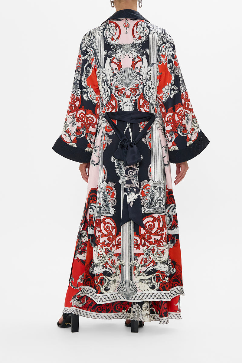 The Mark Of Medusa Long Robe With Flared Sleeve | CAMILLA AU – CAMILLA