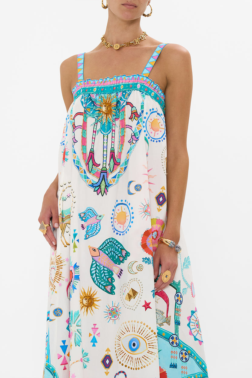 The Living In Colour Wide Strap Sundress | CAMILLA AU – CAMILLA