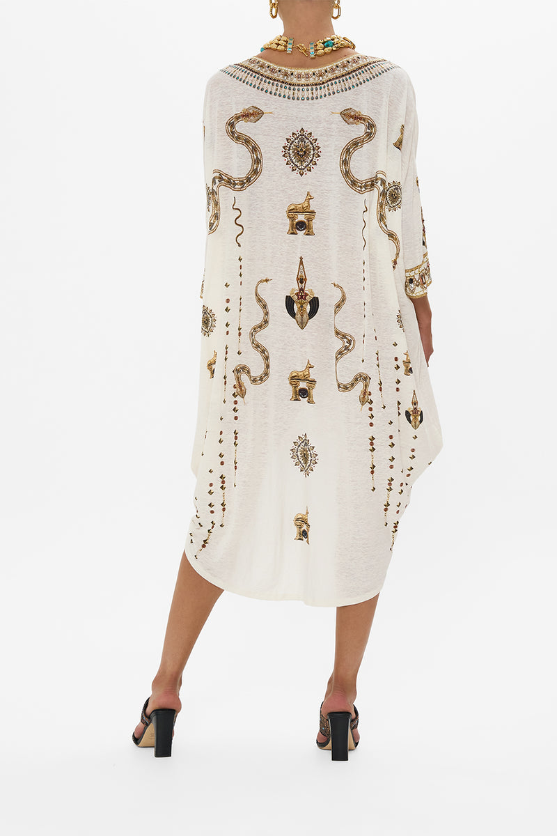 The Goddess Energy Scoop Back Hem Lounge Dress | CAMILLA AU – CAMILLA