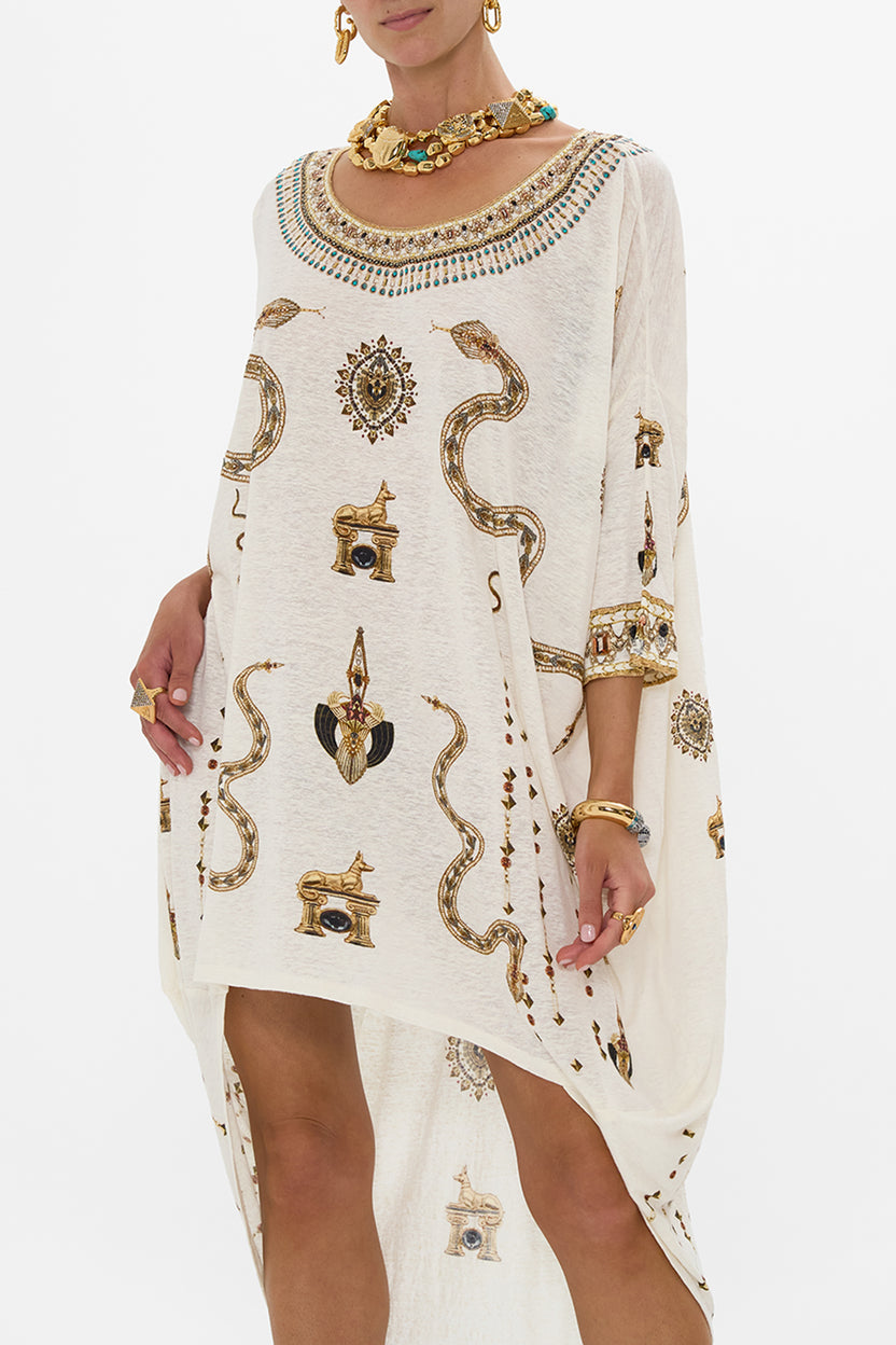 The Goddess Energy Scoop Back Hem Lounge Dress | CAMILLA AU – CAMILLA