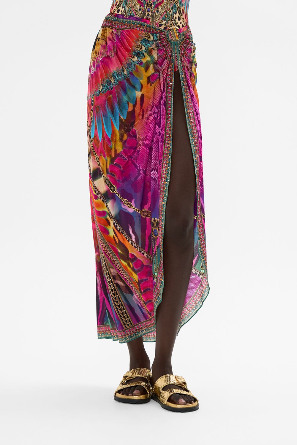 The Sahara Supernatural Ring Trim Long Sarong| CAMILLA AU – CAMILLA