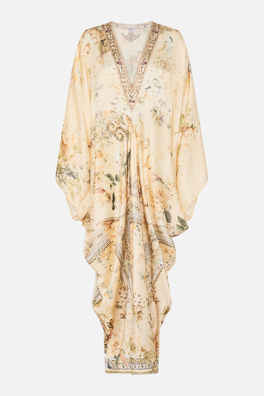 The Adorned In Antiquity T Shape Long Kaftan| CAMILLA AU – CAMILLA