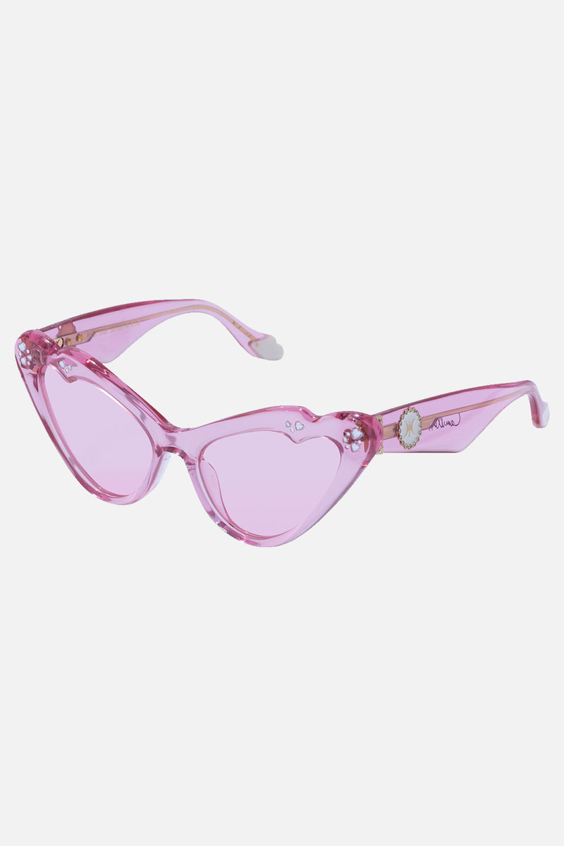 Flutterby Sunglasses Pink Lemonade | CAMILLA AU – CAMILLA