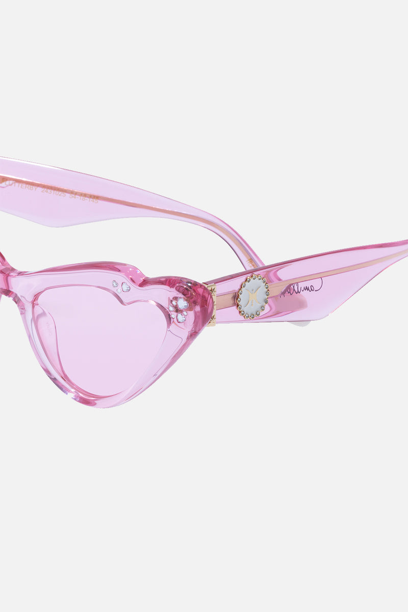 Flutterby Sunglasses Pink Lemonade | CAMILLA AU – CAMILLA