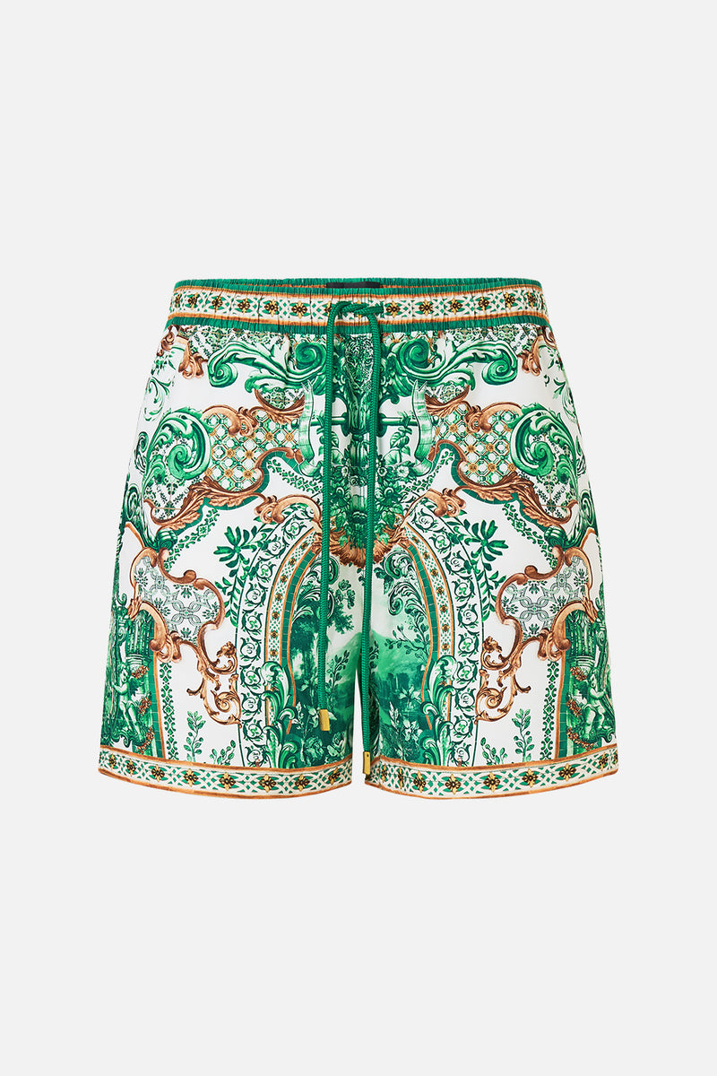 The Corridor Of Calm Mid Length Boardshort | CAMILLA AU – CAMILLA