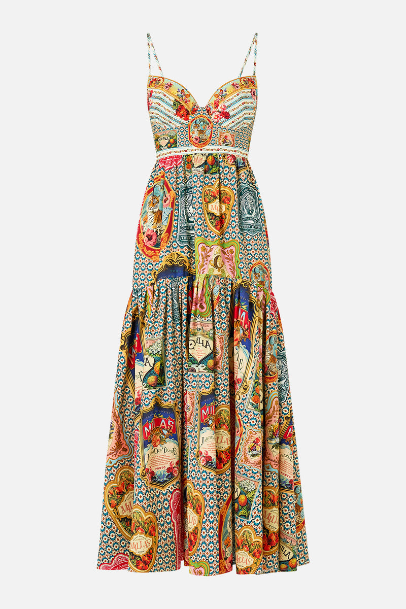 The Soap Opera Strappy Dress With Full Skirt | CAMILLA AU – CAMILLA