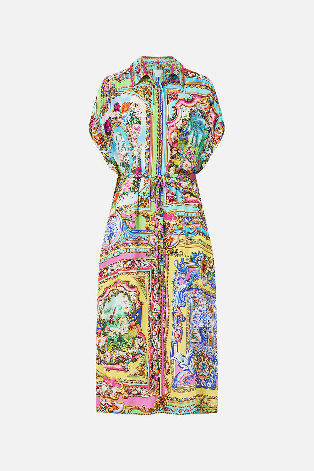 The Spirit Of Santa Maria Sleeveless Shirtdress | CAMILLA AU – CAMILLA