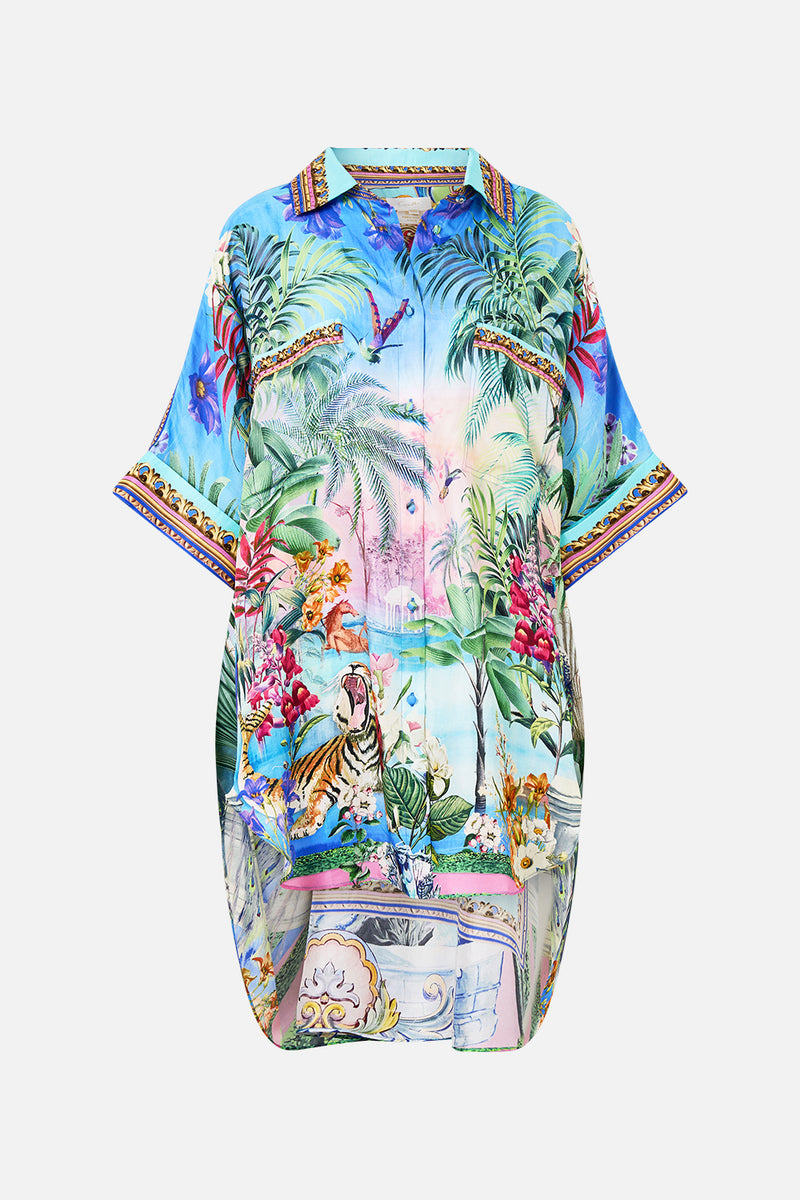 The Spirit Of Santa Maria Oversized Pocket Tunic | CAMILLA AU – CAMILLA