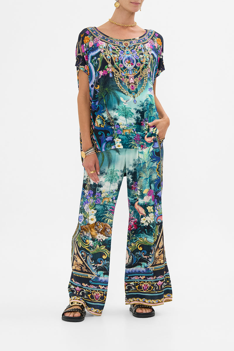 The Basked In Baroque Loose Fit Tee | CAMILLA AU – CAMILLA