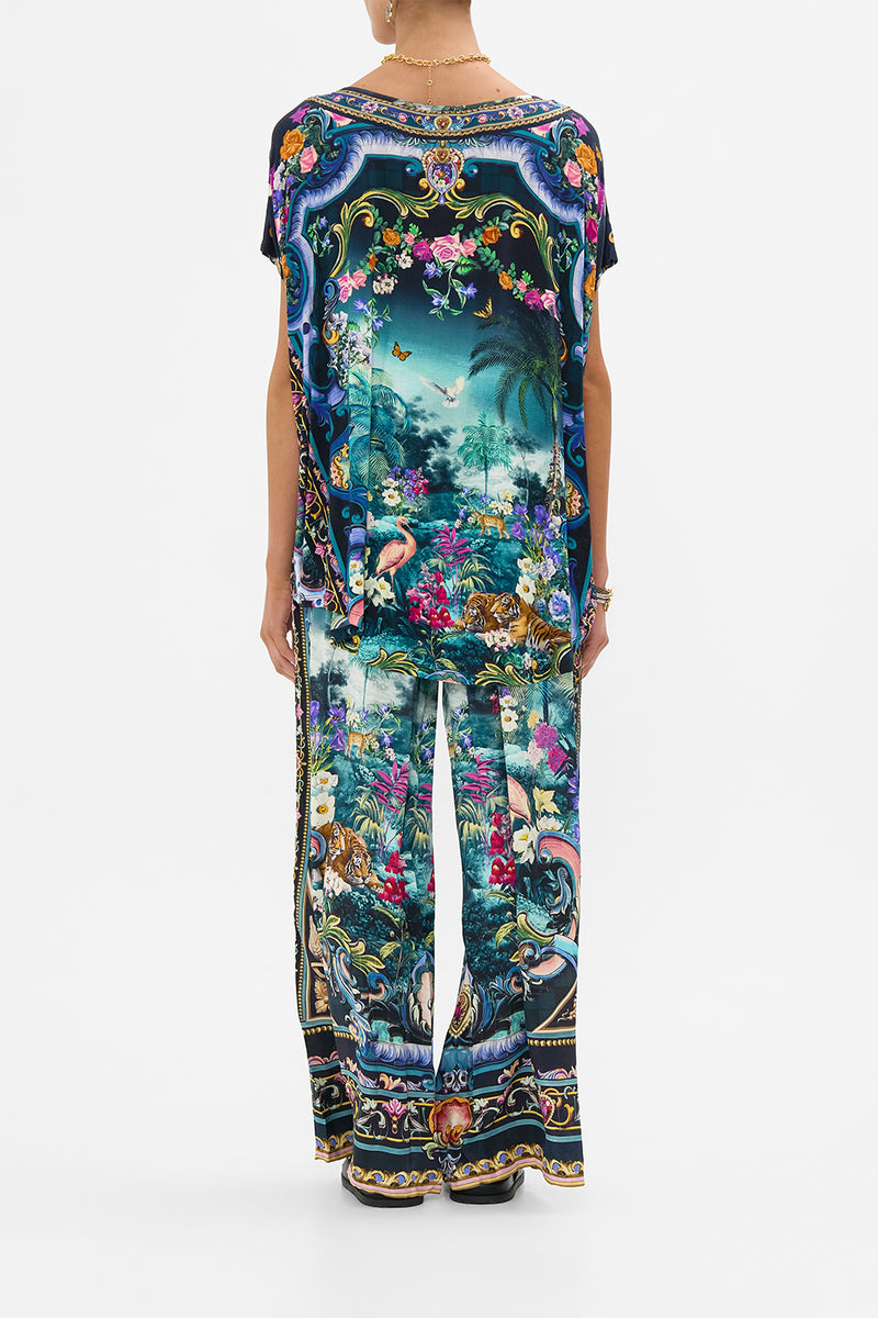 The Basked In Baroque Loose Fit Tee | CAMILLA AU – CAMILLA