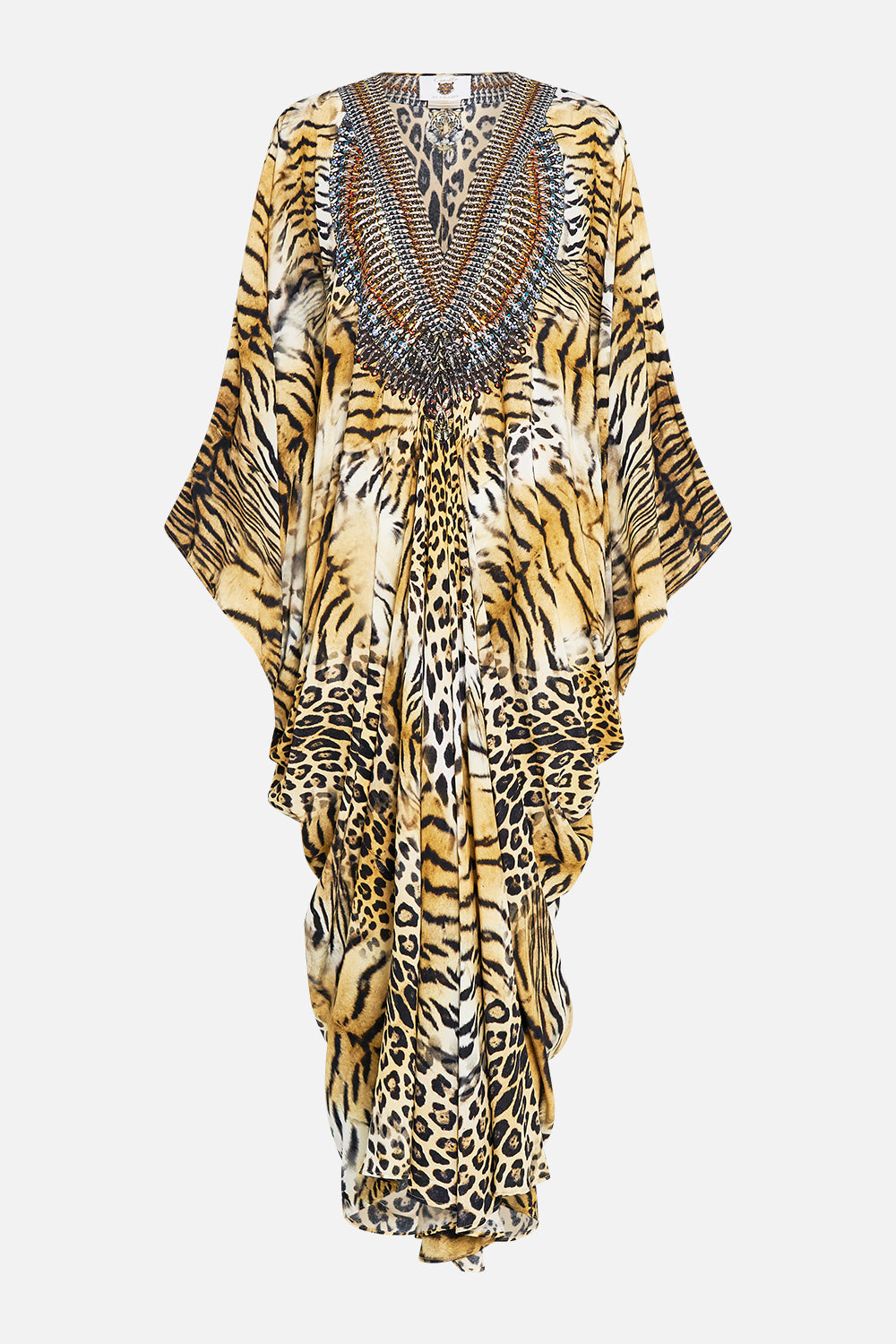 The Jaguar T Shape Long Kaftan | CAMILLA AU – CAMILLA
