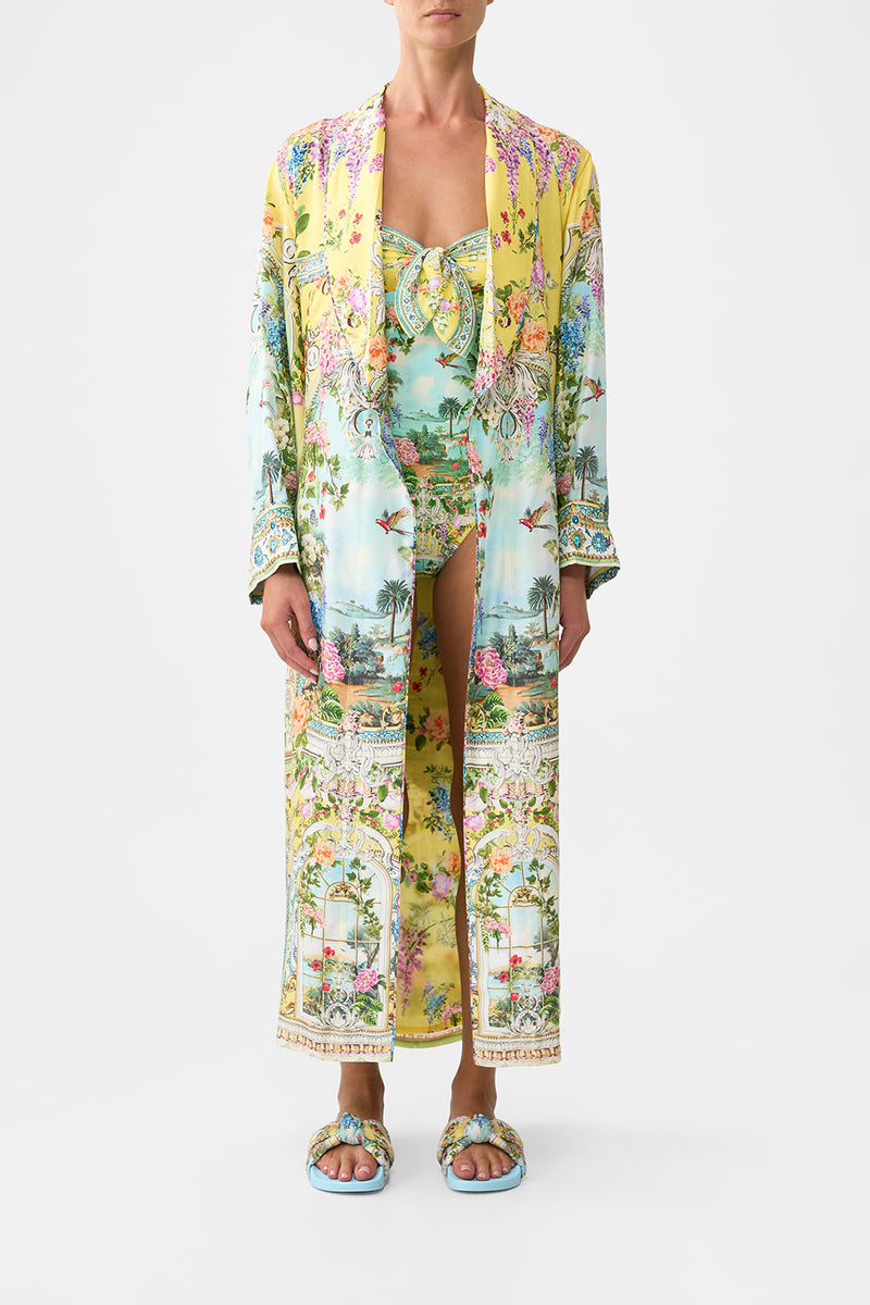 Tales Of Topkapi Palace Long Robe With Tie | CAMILLA AU – CAMILLA