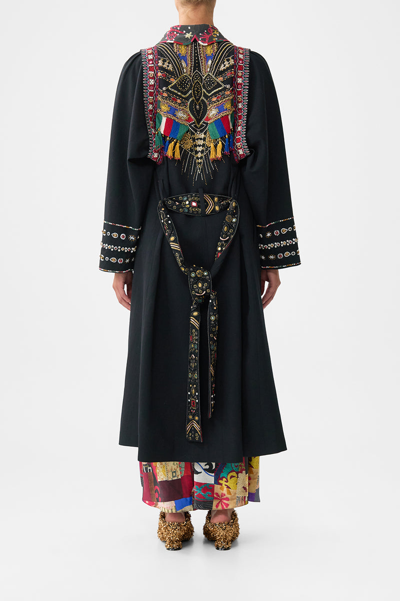 Patchwork Alchemy Coat With Vest Detail | CAMILLA AU – CAMILLA