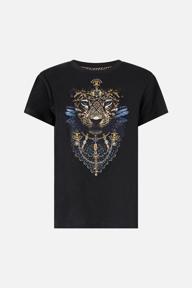 Song Of The Solstice Short Sleeve Easy Tee | CAMILLA AU – CAMILLA