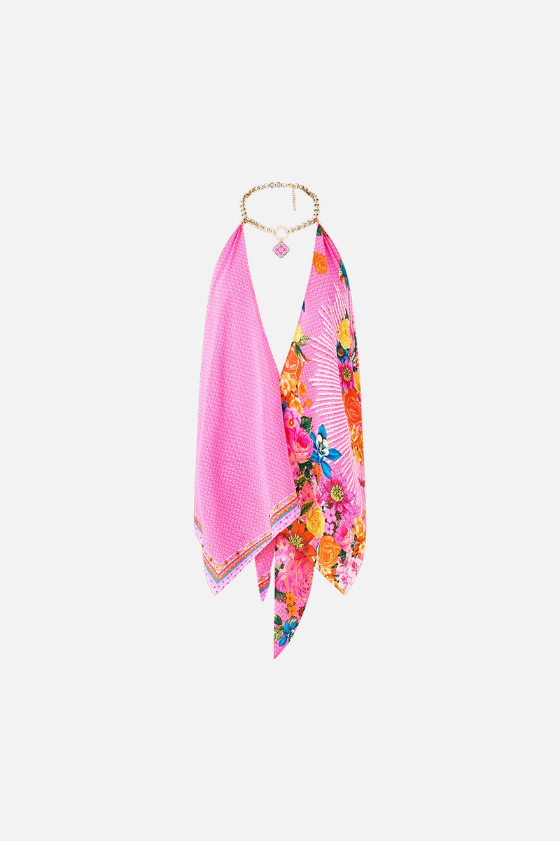 Illustration Nation Knotted Scarf Top | CAMILLA AU – CAMILLA