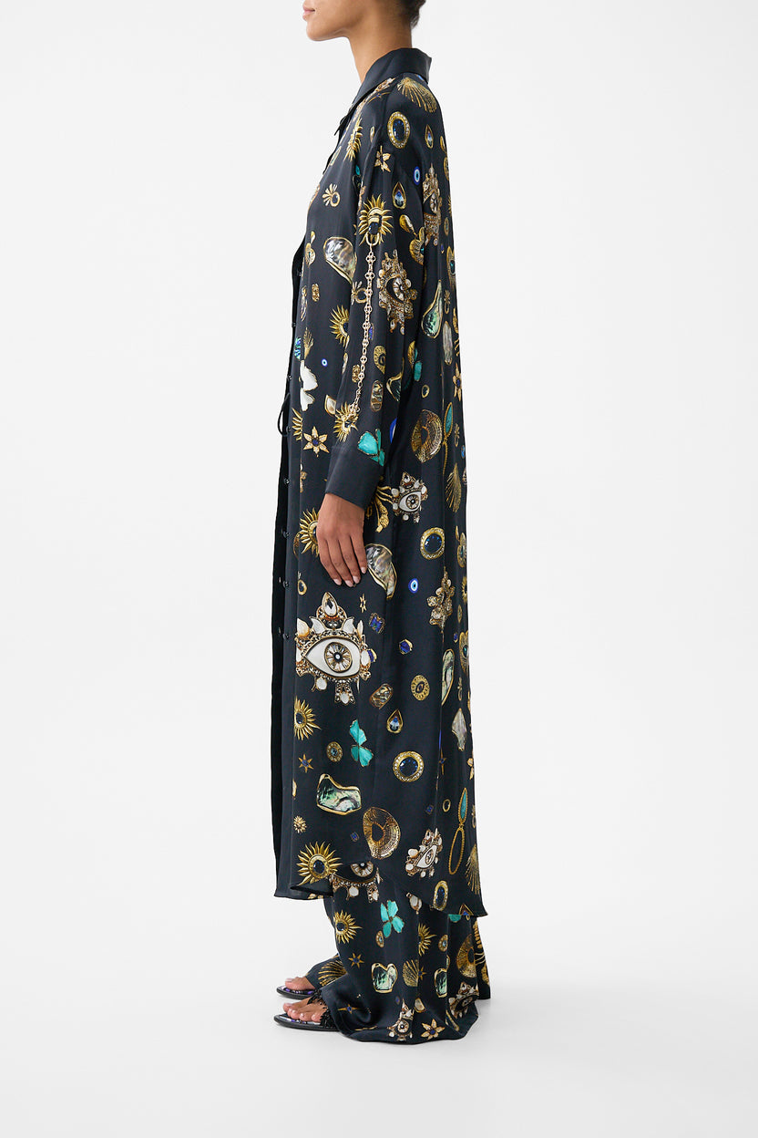 Amulets And Alchemy Shirt Dress With Back Button Detail | CAMILLA AU ...