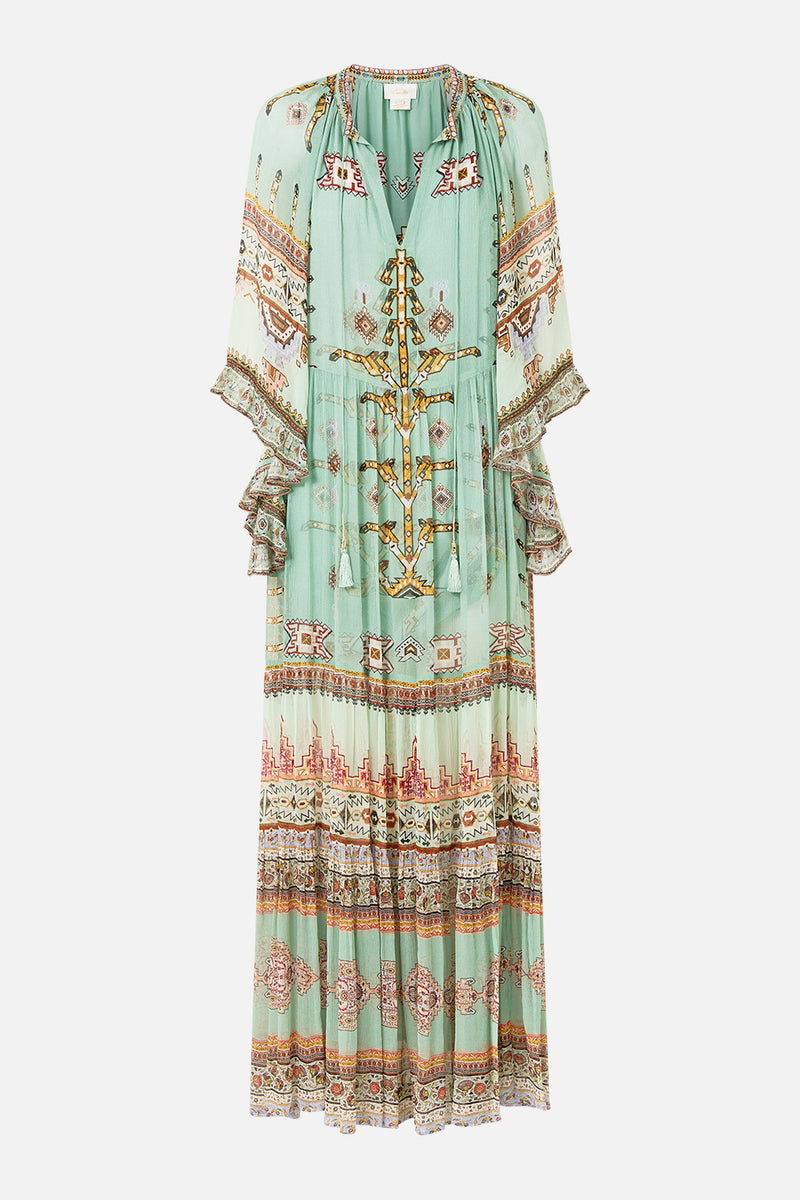 Legend Has It Wide Sleeve Gathered Dress | CAMILLA AU – CAMILLA