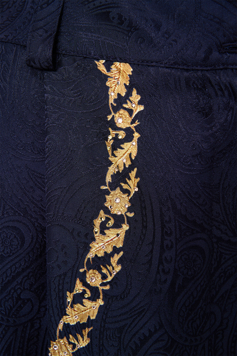 The Imperial Gate Wide Leg Waisted Pant | CAMILLA AU – CAMILLA