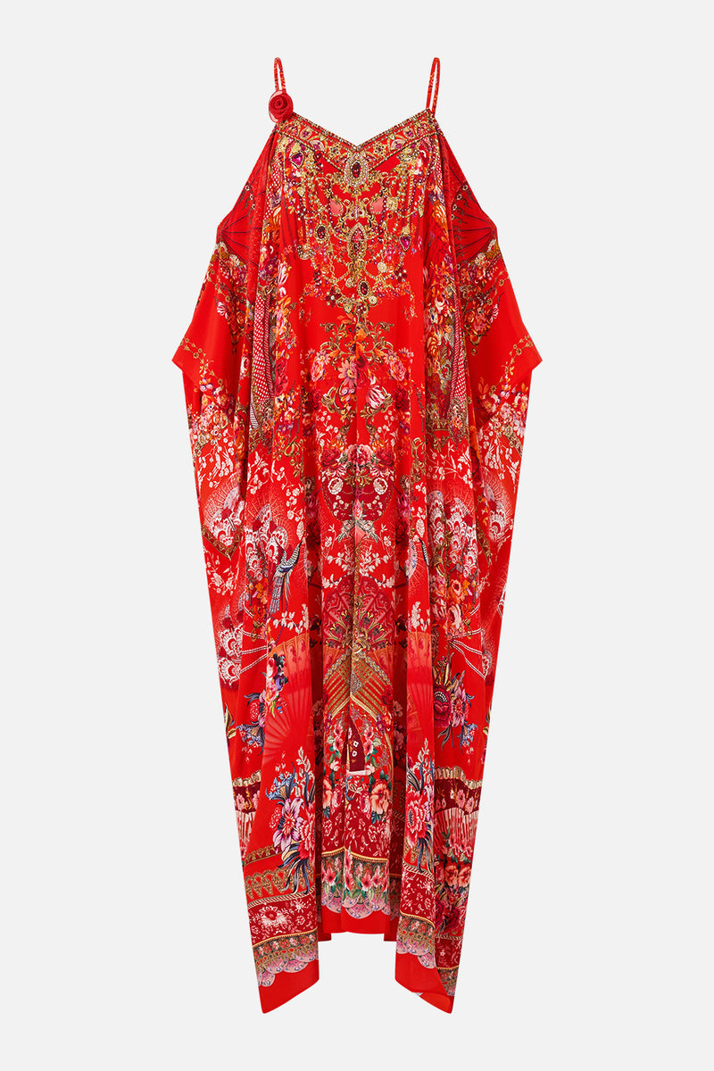The Olé Olé Drop Shoulder Strap Kaftan | CAMILLA AU – CAMILLA