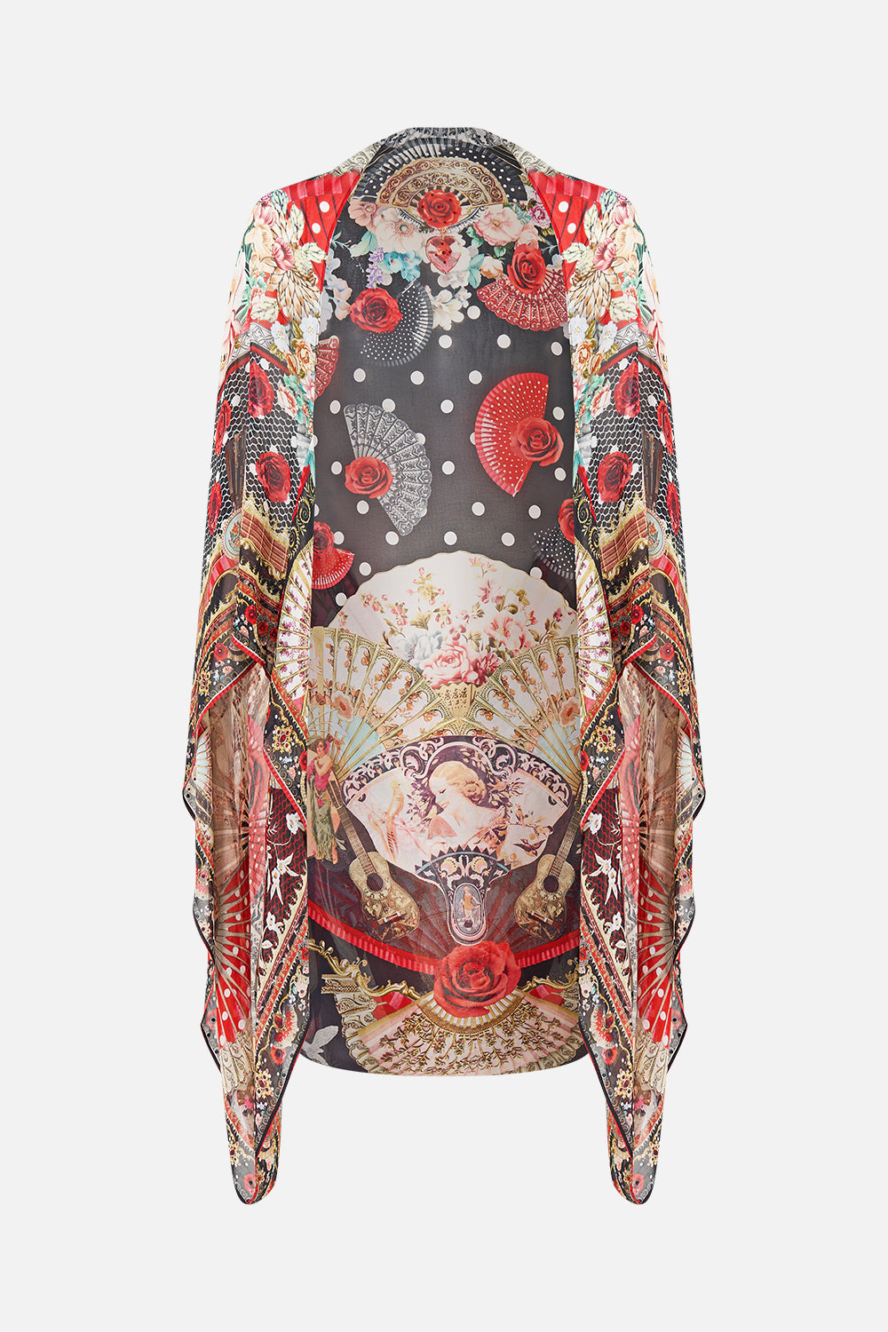 The Daughters Of Duende Silk Chiffon Shrug | CAMILLA AU – CAMILLA