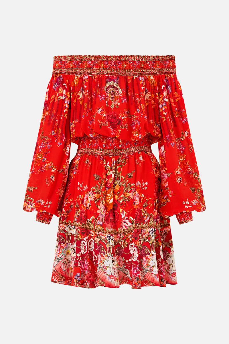 The OlÈ OlÈ Off Shoulder Short Dress | CAMILLA AU – CAMILLA